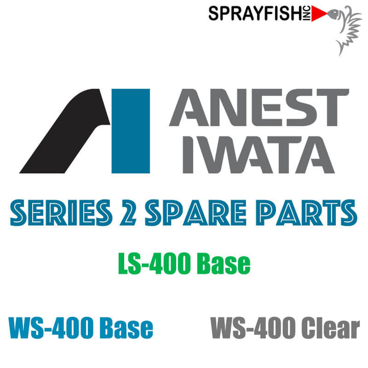 Anest Iwata WS-400 Series 2 Clear Gravity Feed Gun | Shop Sprayfish
