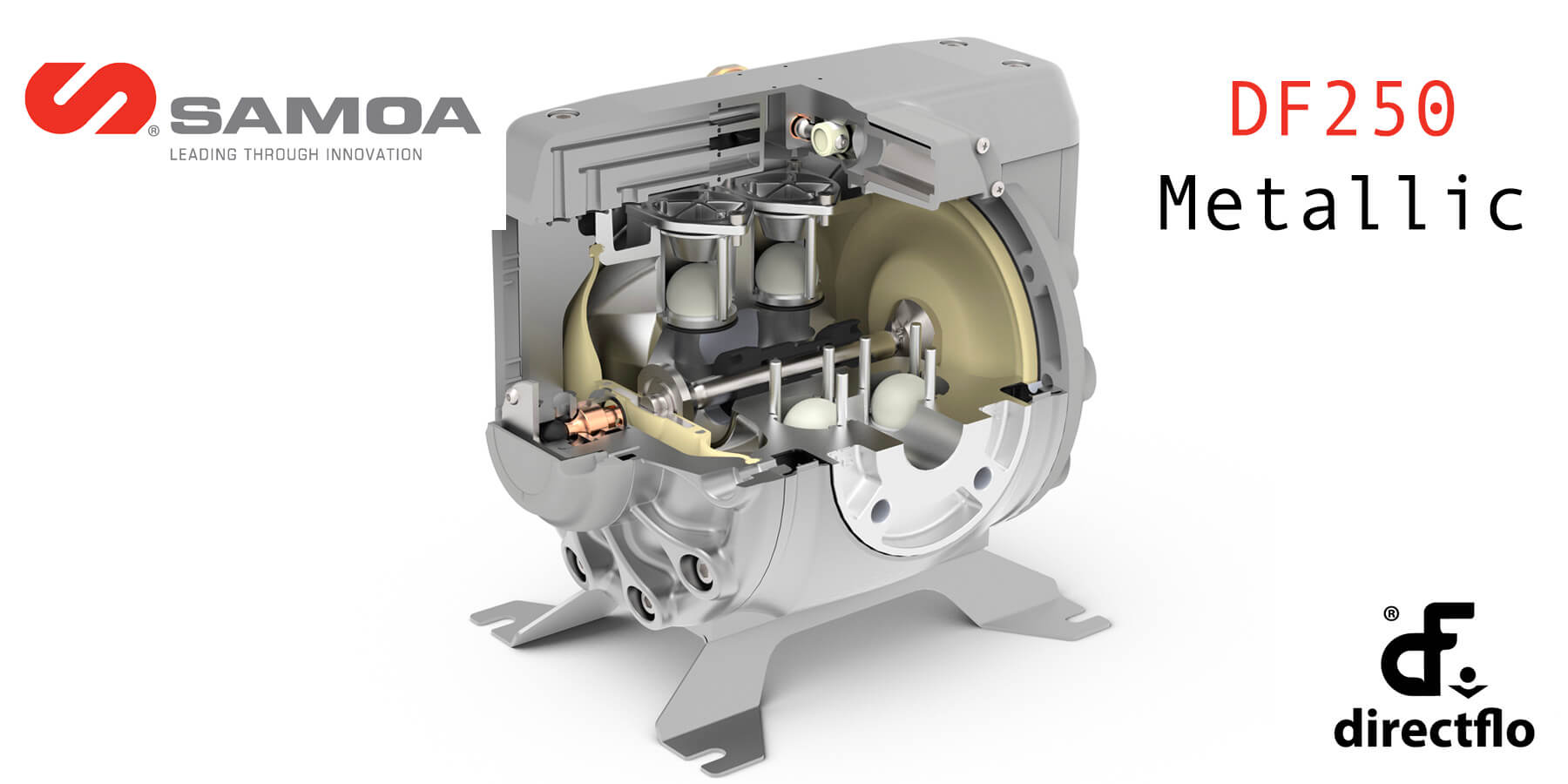 Samoa DirectFlo DF250 Metal 1:1 Diaphragm Pump | Shop Sprayfish