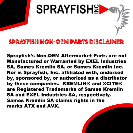 Kremlin® Xcite™ Aftermarket Spare Parts | Shop Sprayfish